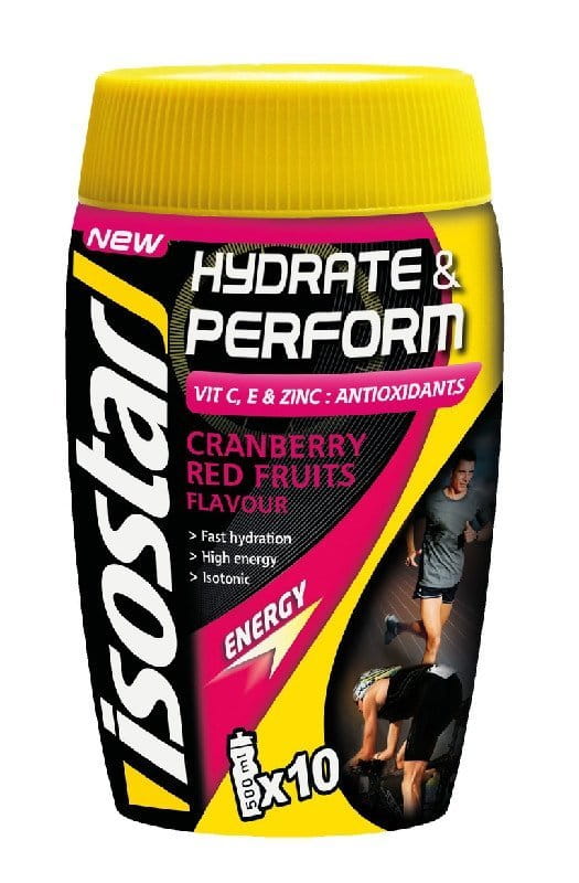 Isostar Powder - Hydrate & Perform Antioxidante 400g - cranberry ...